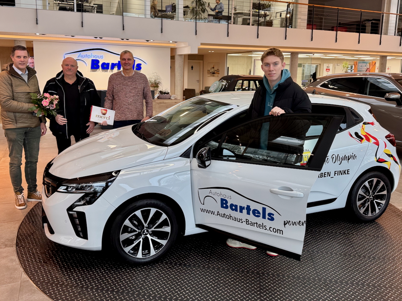 » Autohaus Bartels unterstützt Spitzensprinter Thorben Finke mit neuem ...